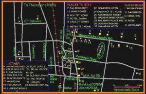 City Map of Calicut Kozhikode, Calicut City Map - Calicutnet
